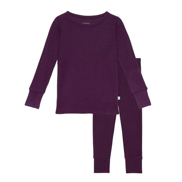 Posh Peanut | Pajamas | Posh Peanut Waffle Basic Pajama Purple | Poshmark